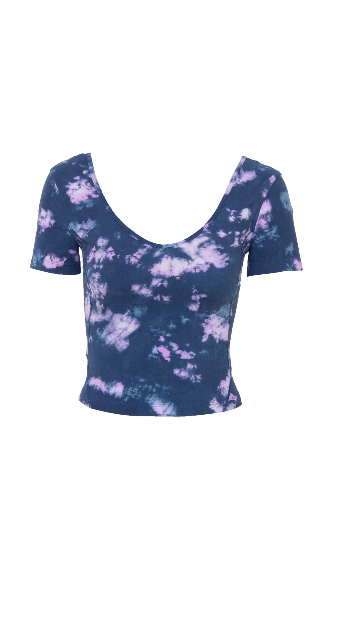 PLAYERA CON MANGA MORADA M LULULEMON - PROVIF